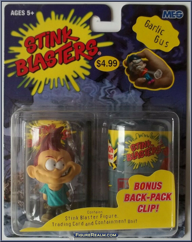 Garlic Gus - Stink Blasters - Basic Series - Spinmaster Action Figure