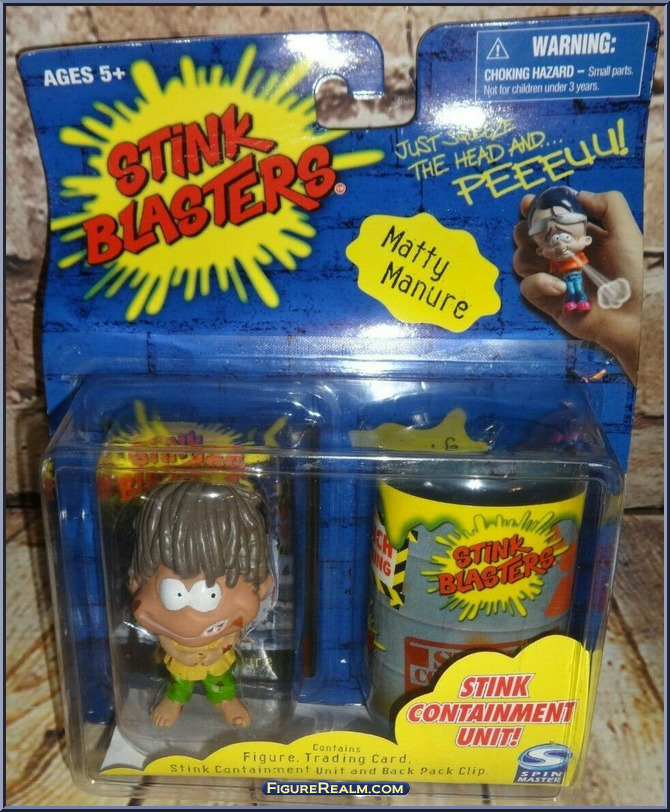 Matty Manure - Stink Blasters - Basic Series - Spinmaster Action Figure