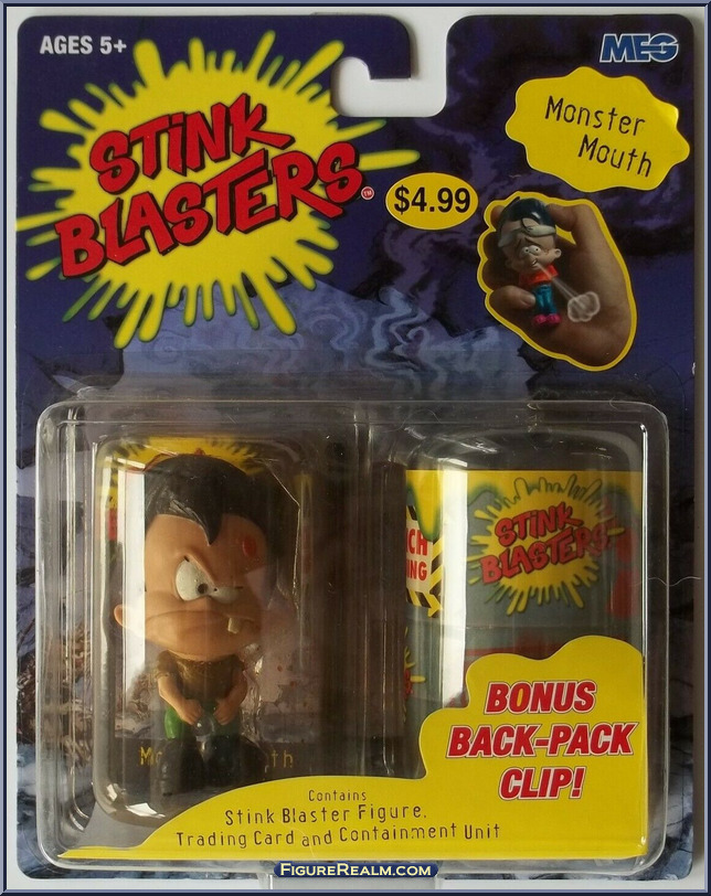 Monster Mouth - Stink Blasters - Basic Series - Spinmaster Action Figure