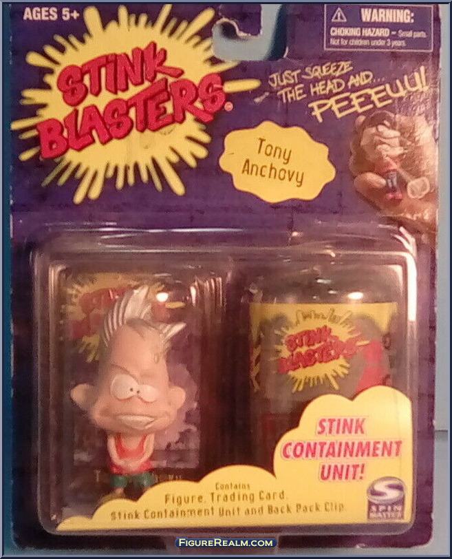Tony Anchovy - Stink Blasters - Basic Series - Spinmaster Action Figure