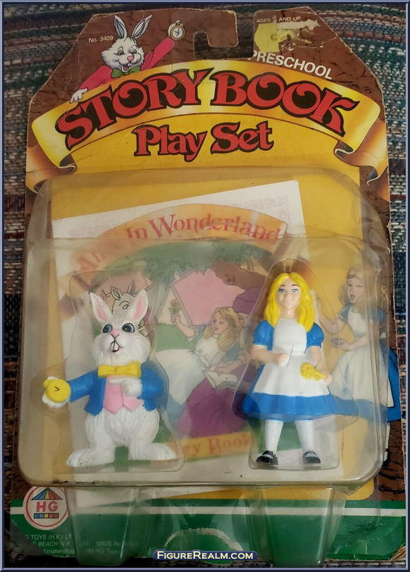Alice in Wonderland 2-Pack - Story Book - Basic Series - HG Toys Action ...