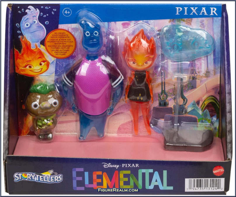 Exploring Element City - StoryTellers - Elemental - Mattel Action Figure