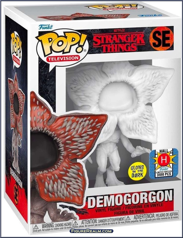 Demogorgon (Glows In The Dark) (White) - Stranger Things - Pop! Vinyl ...