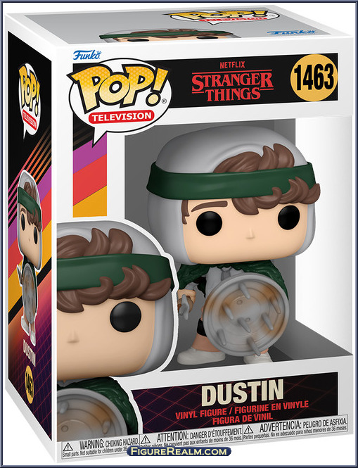 Dustin (Spear / Shield) - Stranger Things - Pop! Vinyl Figures - Funko ...
