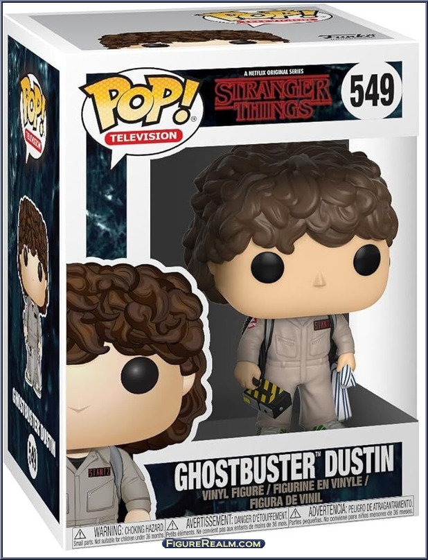 Ghostbuster Dustin - Stranger Things - Pop! Vinyl Figures - Funko ...