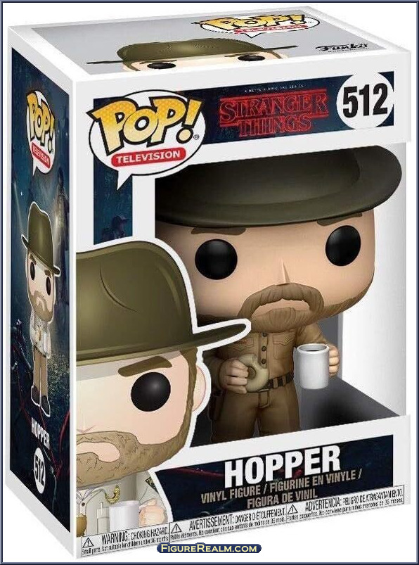 Hopper (Donut) (Chase) - Stranger Things - Pop! Vinyl Figures - Funko ...
