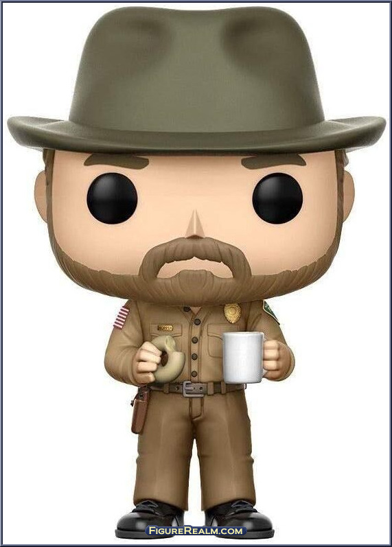 Hopper (Hat) - Stranger Things - Pop! Vinyl Figures - Funko Action Figure