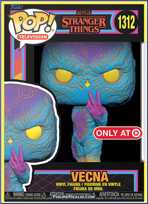 Vecna (Blacklight) - Stranger Things - Pop! Vinyl Figures - Funko ...