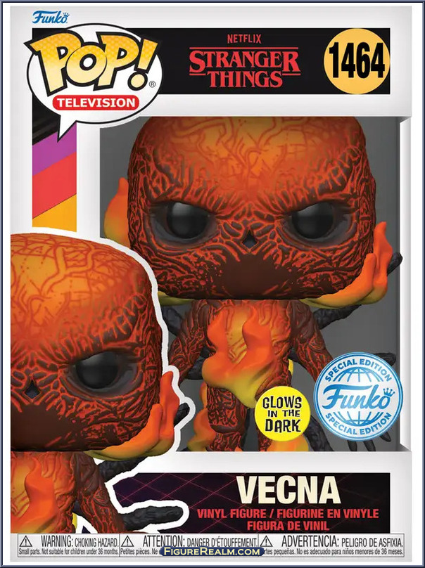 Vecna (Glows in the Dark) - Stranger Things - Pop! Vinyl Figures ...