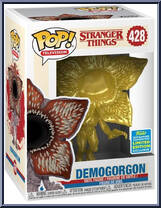 Demogorgon Gold Stranger Things Pop Vinyl Figures Funko Action Figure