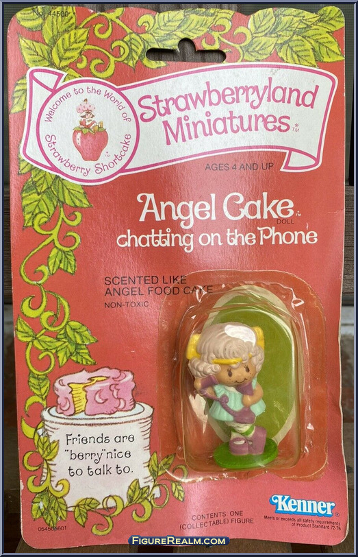 Angel Cake (Chatting on the Phone) - Strawberryland Miniatures ...