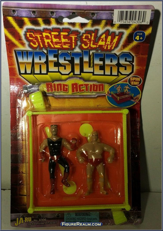 Black Suit / Red Shorts - Street Slam Wrestlers - Ring Action - Ja-Ru ...