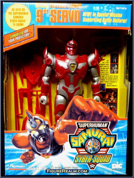 Neutron Armor Servo (9" Scale) - Superhuman Samurai Syber-Squad ...