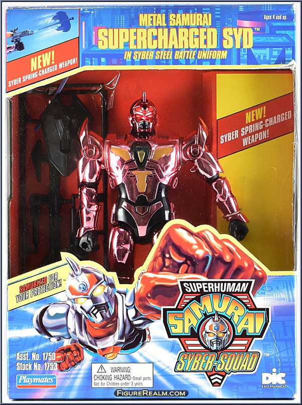 Supercharged Syd - Superhuman Samurai Syber-Squad - Metal Samurai ...