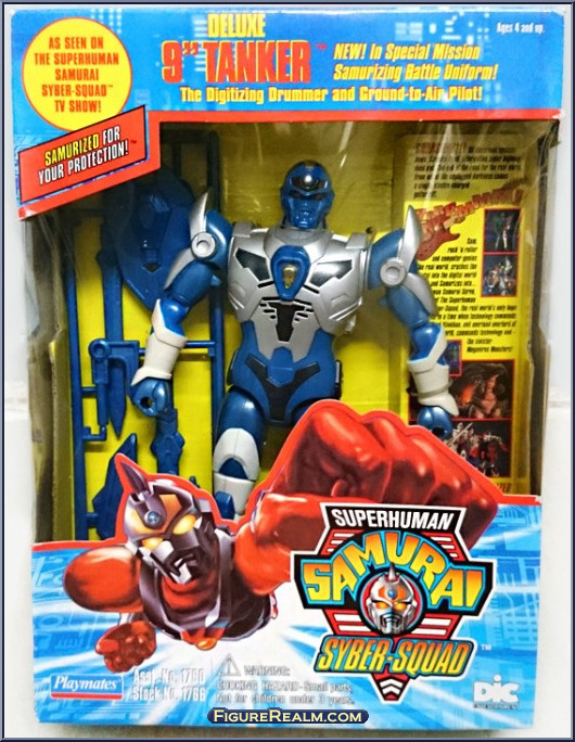 Tanker (9" Scale) - Superhuman Samurai Syber-Squad - Deluxe - Playmates ...