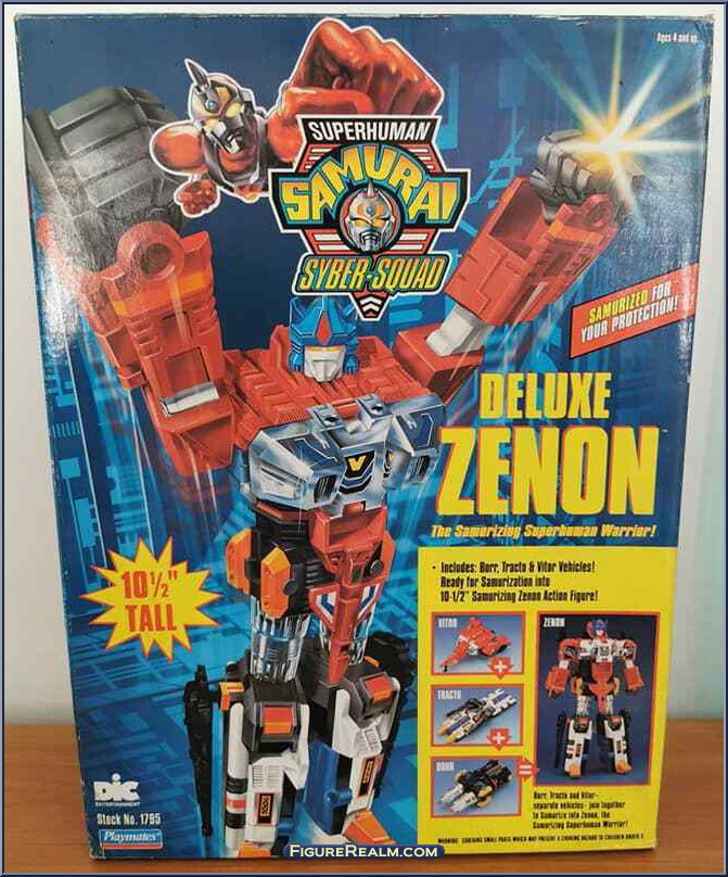 Zenon - Superhuman Samurai Syber-Squad - Deluxe - Playmates Action Figure