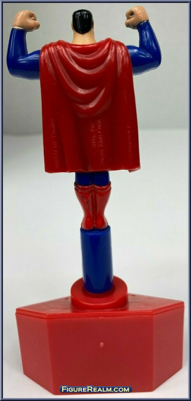 Superman (Red Base) - Superman - Basic Series - Burger King Action Figure