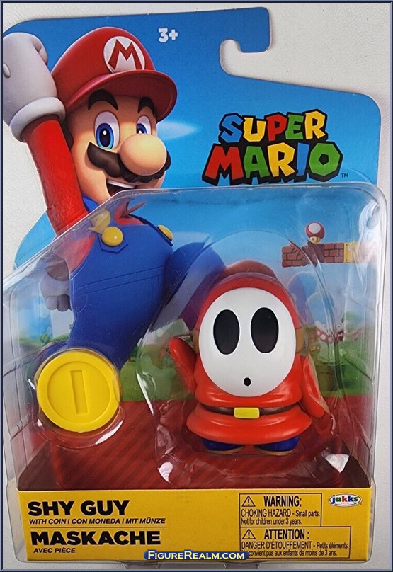Shy Guy (with Coin) - Super Mario - Basic Series - Jakks Pacific Action ...
