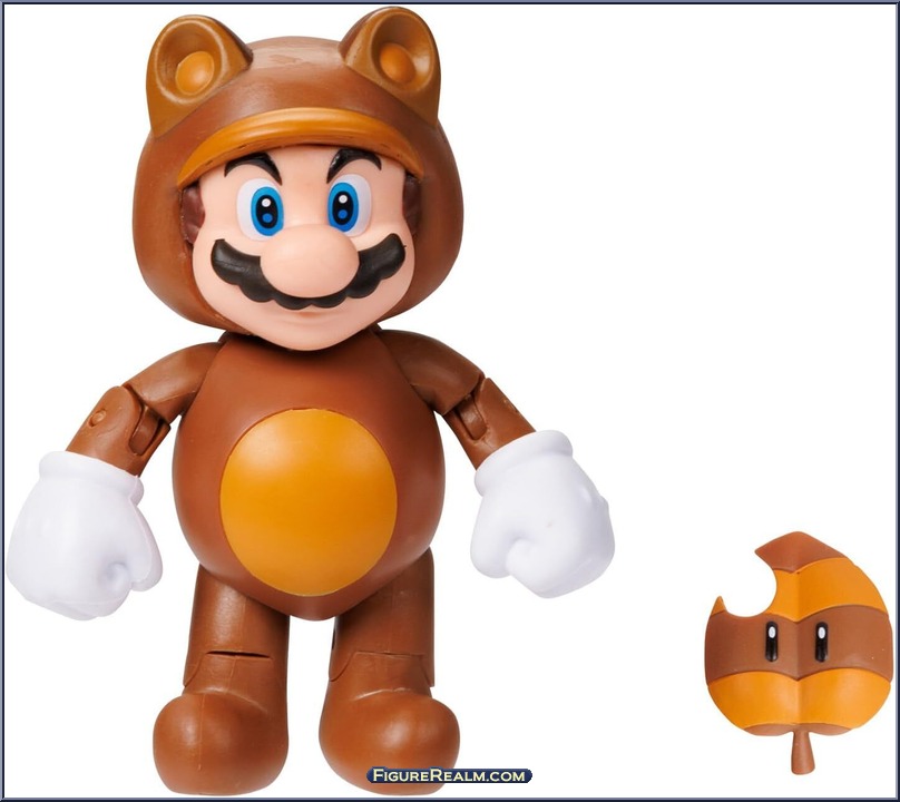 Tanooki Mario (with Super Leaf) - Super Mario - Basic Series - Jakks ...