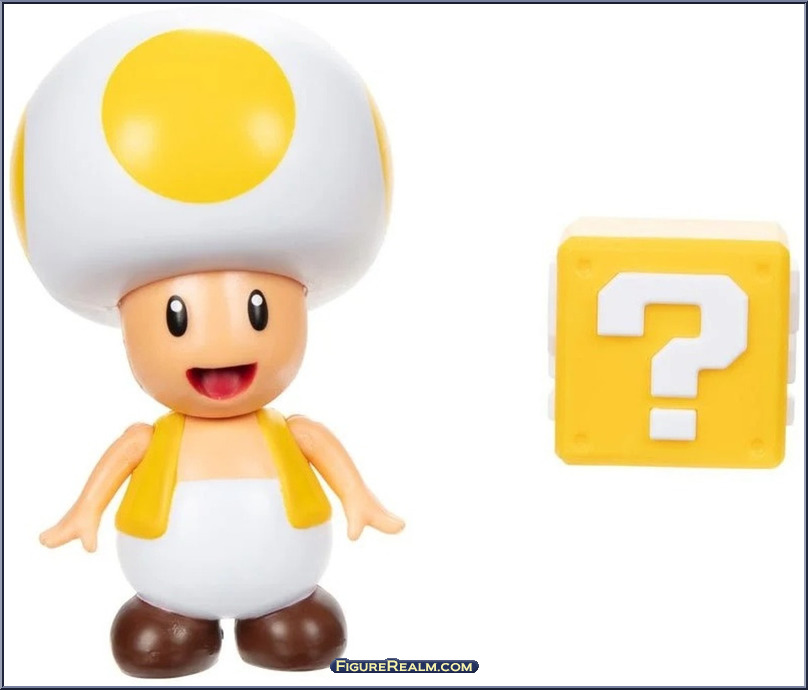 Toad (Yellow) (with Question Block) - Super Mario - Basic Series ...