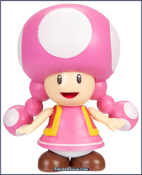 Toadette - Super Mario - Mini - Jakks Pacific Action Figure