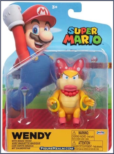 Wendy (Magic Wand) - Super Mario - Basic Series - Jakks Pacific Action ...