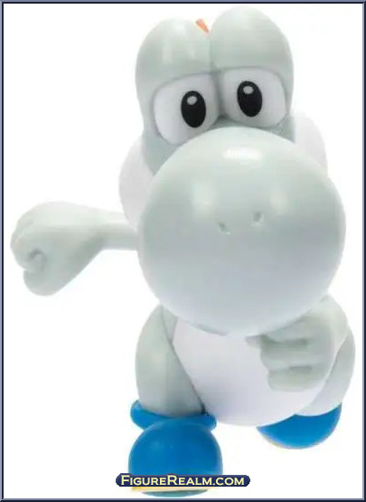 Yoshi (White / Running) - Super Mario - Mini - Jakks Pacific Action Figure
