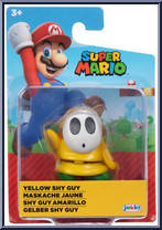 Shy Guy (Yellow) - Super Mario - Mini - Jakks Pacific Action Figure