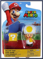 Yellow Toad (with Question Block) - Super Mario - Basic Series - Jakks ...