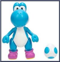 Yoshi (Light-Blue) (with Egg) - Super Mario - Basic Series - Jakks ...