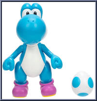 Yoshi (Light-Blue) (with Egg) - Super Mario - Mini - Jakks Pacific ...