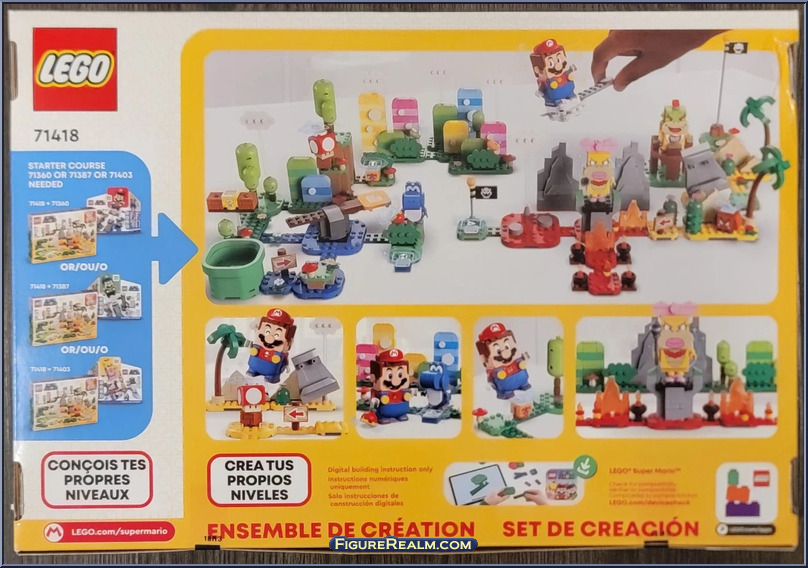 Creativity Toolbox Maker Set - Super Mario - Basic Series - Lego Action ...