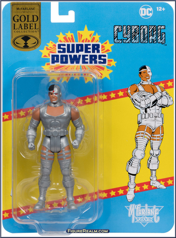 Cyborg (Gold Label) - Super Powers (McFarlane) - Basic Series ...