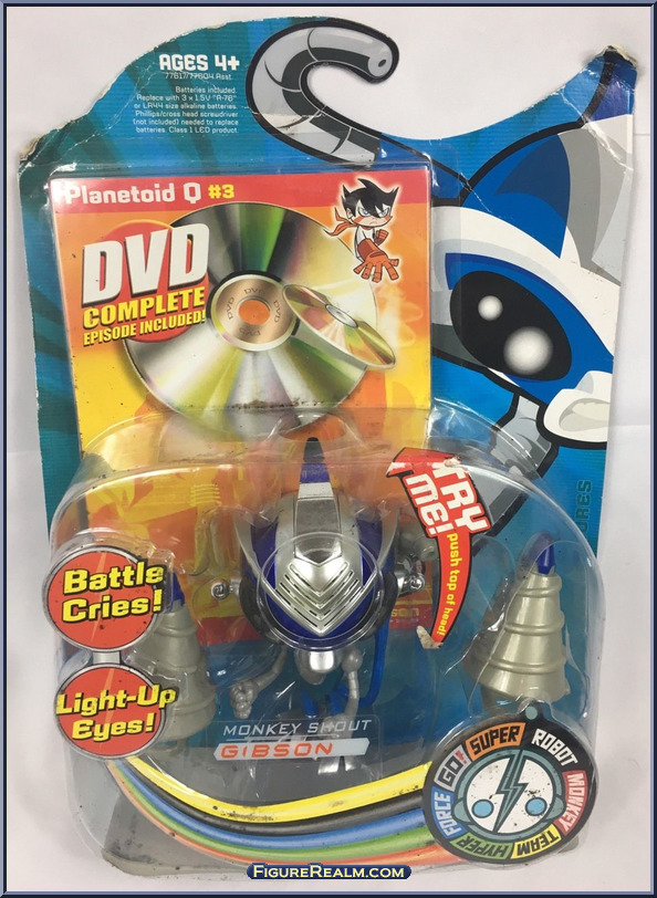 Gibson - Super Robot Monkey Team Hyper Force Go! - Monkey Shout ...