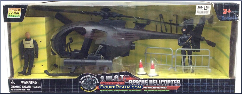 Rescue Helicopter - S.W.A.T. - Power Team Elite - Sets - M&C Toy Centre ...