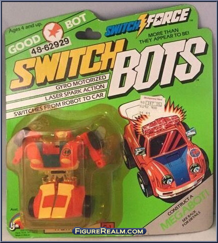Fast Flash - Switch Bots - Basic Series - LJN Action Figure