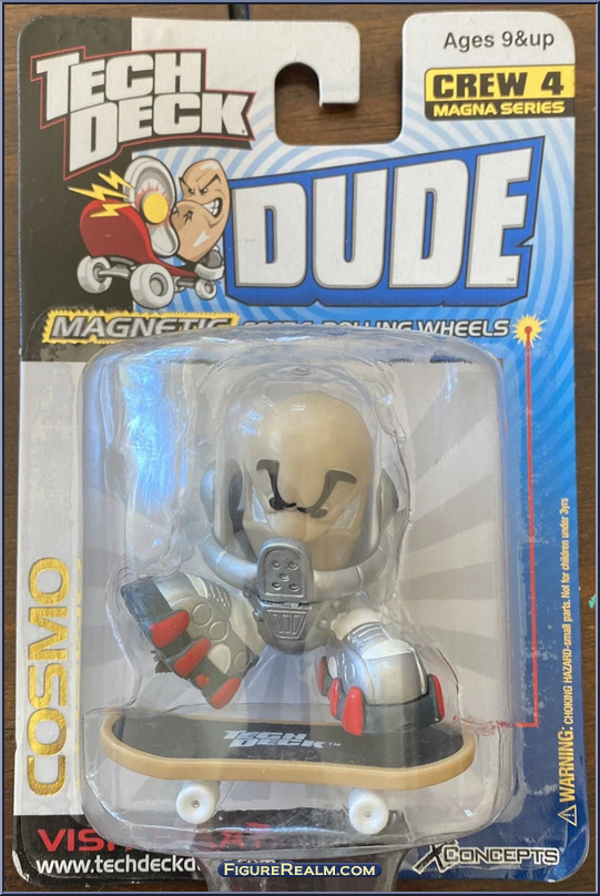 Cosmo (White) - Tech Deck Dude - Crew 4 - Magna Series - X-Concepts ...
