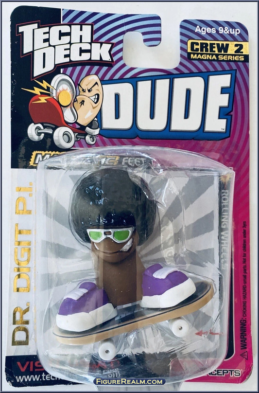 Dr. Digit P.I. - Tech Deck Dude - Crew 2 - Magna Series - X-Concepts ...