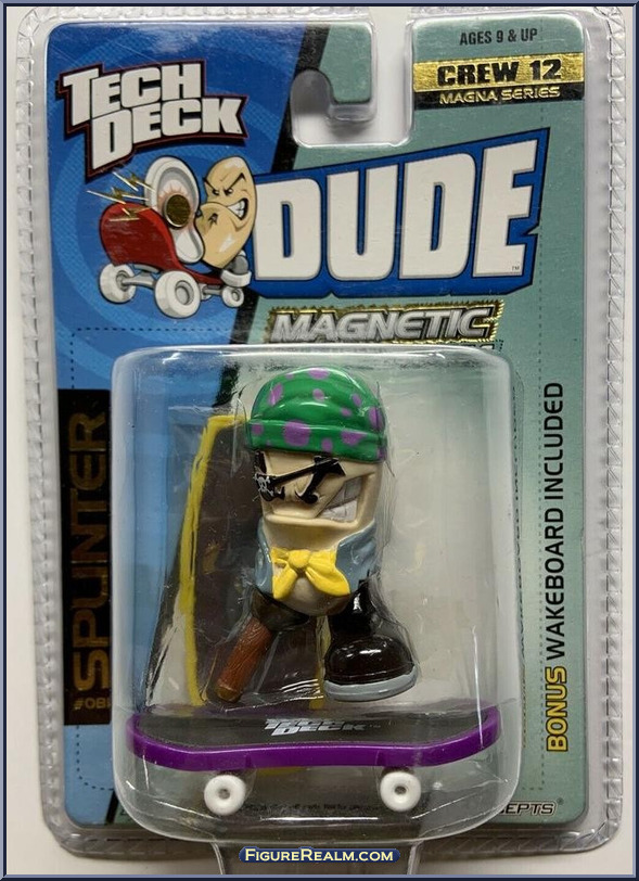 Splinter - Tech Deck Dude - Crew 12 - Magna Series - X-Concepts Action ...