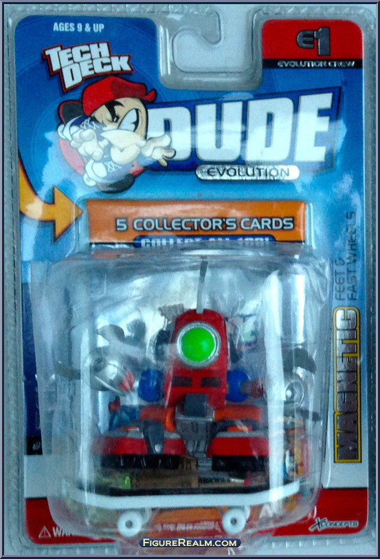 Tek - Tech Deck Dude - Evolution 1 - X-Concepts Action Figure