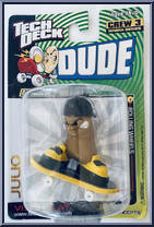 Julio - Tech Deck Dude - Crew 3 - Magna Series - X-Concepts Action Figure