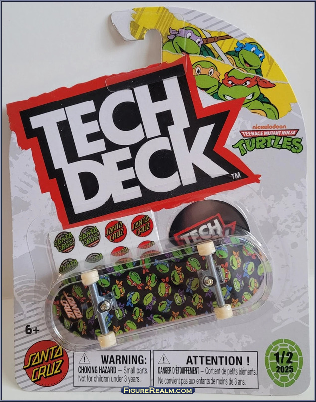 Skateboard (Turtle Heads) - Tech Deck - Teenage Mutant Ninja Turtles ...