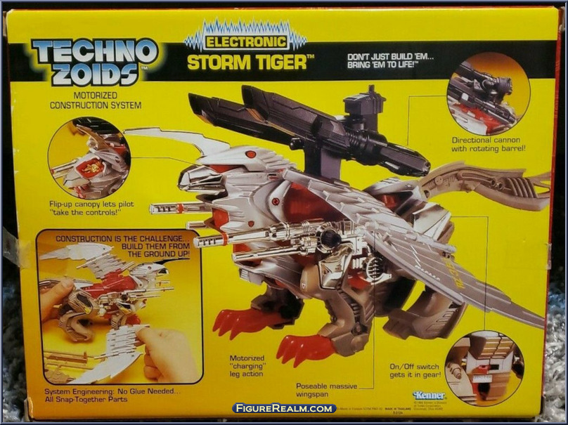 Storm Tiger - Techno Zoids - Electronic - Kenner Action Figure