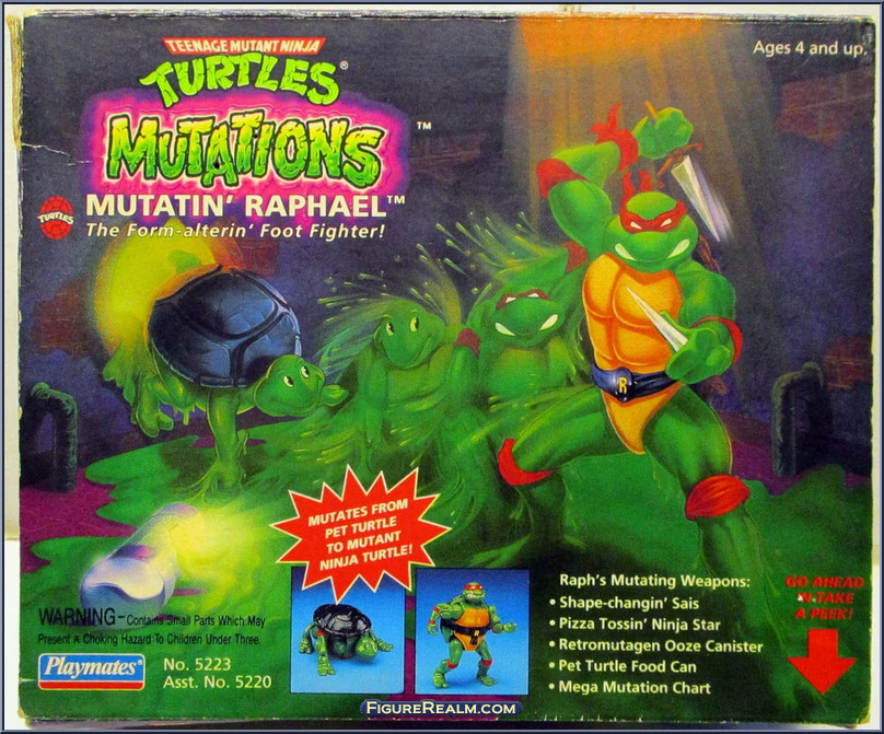 Mutatin' Raphael - Teenage Mutant Ninja Turtles - Mutations - Playmates ...