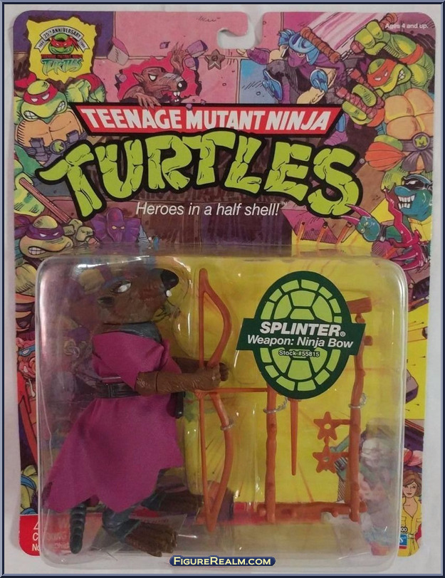 Splinter - Teenage Mutant Ninja Turtles - 25th Anniversary - Playmates ...