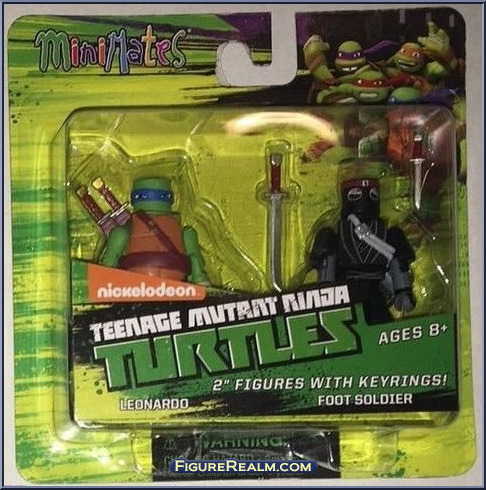 Leonardo / Foot Soldier - Teenage Mutant Ninja Turtles - Minimates ...