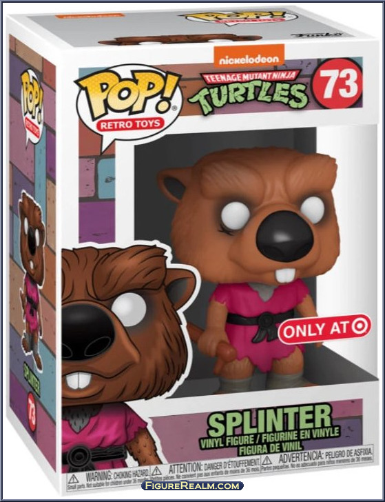 Splinter (Retro Toys) - Teenage Mutant Ninja Turtles - Pop! Vinyl ...