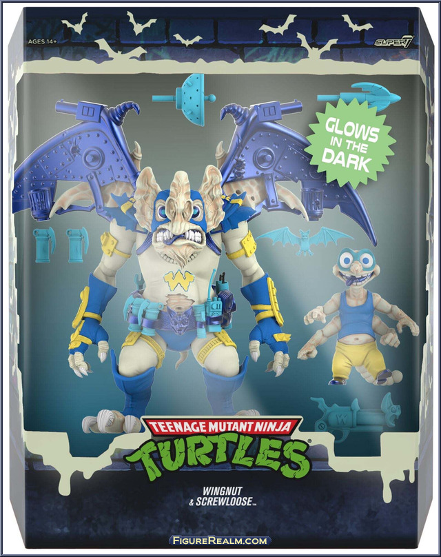 Wingnut & Screwloose (Glow) - Teenage Mutant Ninja Turtles - Ultimates ...