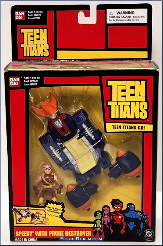 Speedy with Probe Destroyer - Teen Titans - Vehicles - Bandai Action Figure