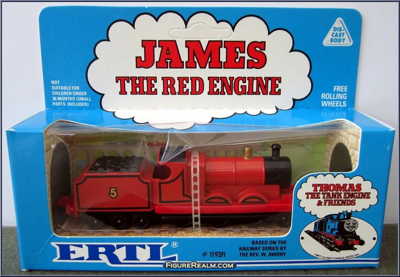 James the Red Engine - Thomas & Friends - Basic Series - ERTL Action Figure